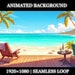 Vtuber Animated Background | Ocean View Animated Background | Summer ...