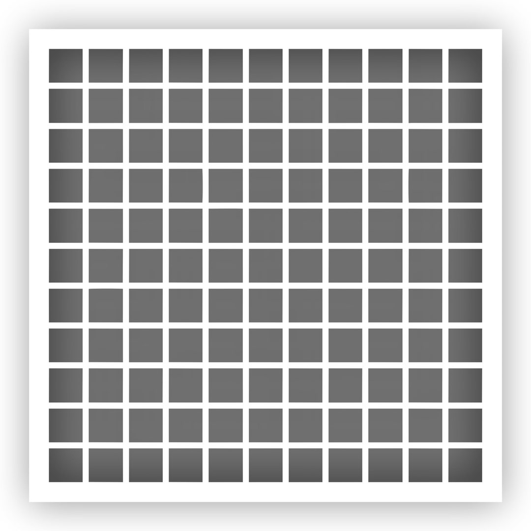 Squares Pattern #13 Stencil - Choose a Size - Laser-cut Reusable ...