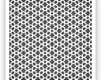 Jali Pattern 1 Mughal Jaali Stencil Choose a Size - Etsy