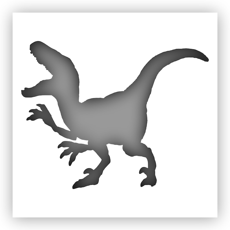 T-rex Dinosaur Tyrannosaurus Rex Stencil Choose a Size - Etsy