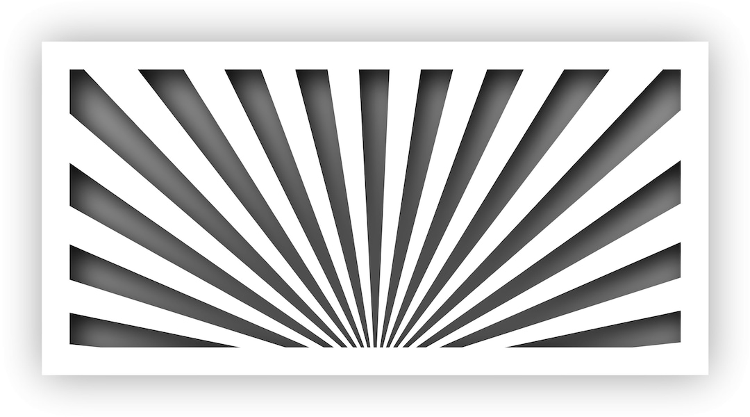 Sun Ray Sunshine Stencil - Choose a Size - Laser-cut Reusable Plastic ...