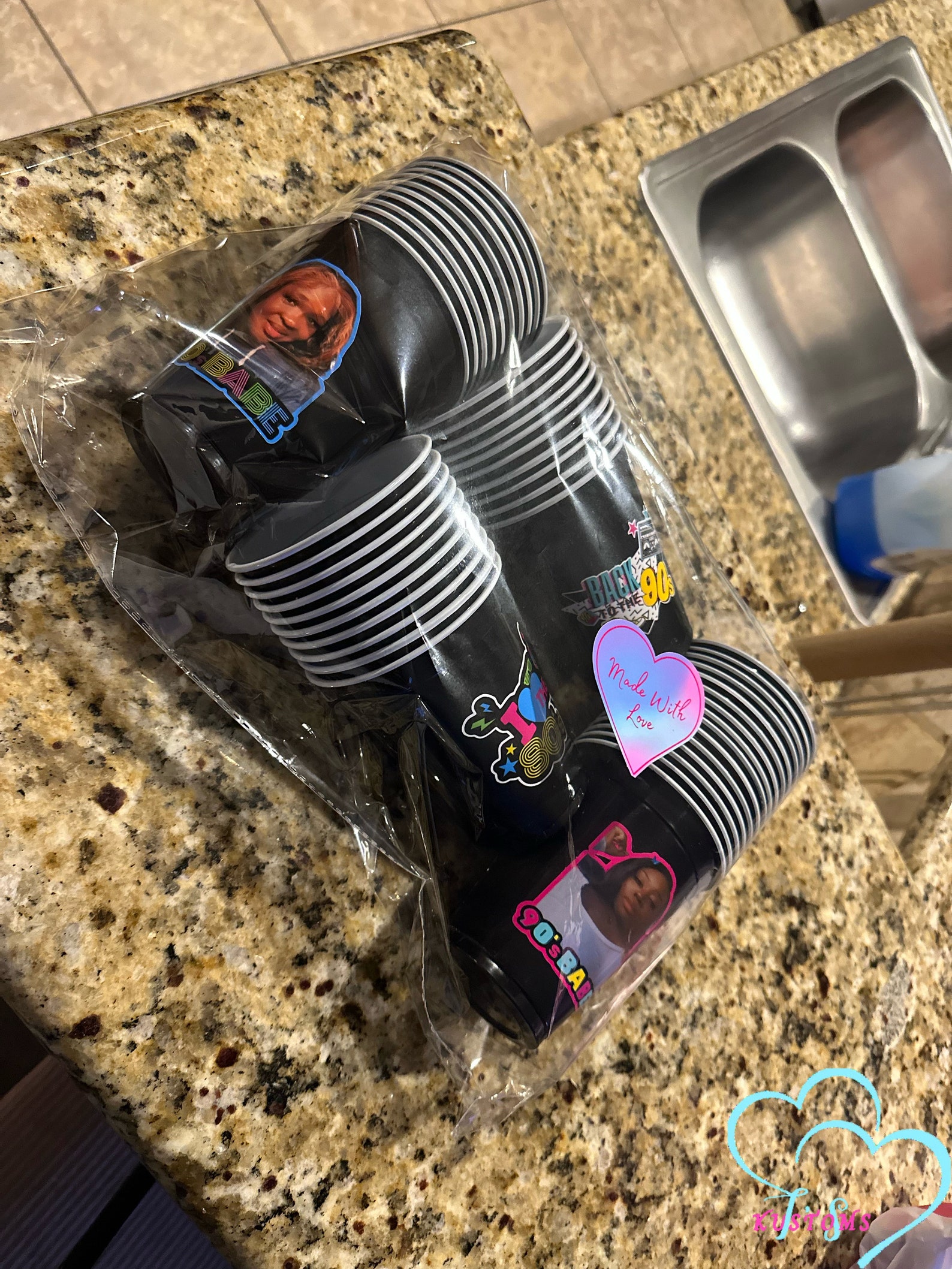 Personalized Styrofoam Cups - Etsy