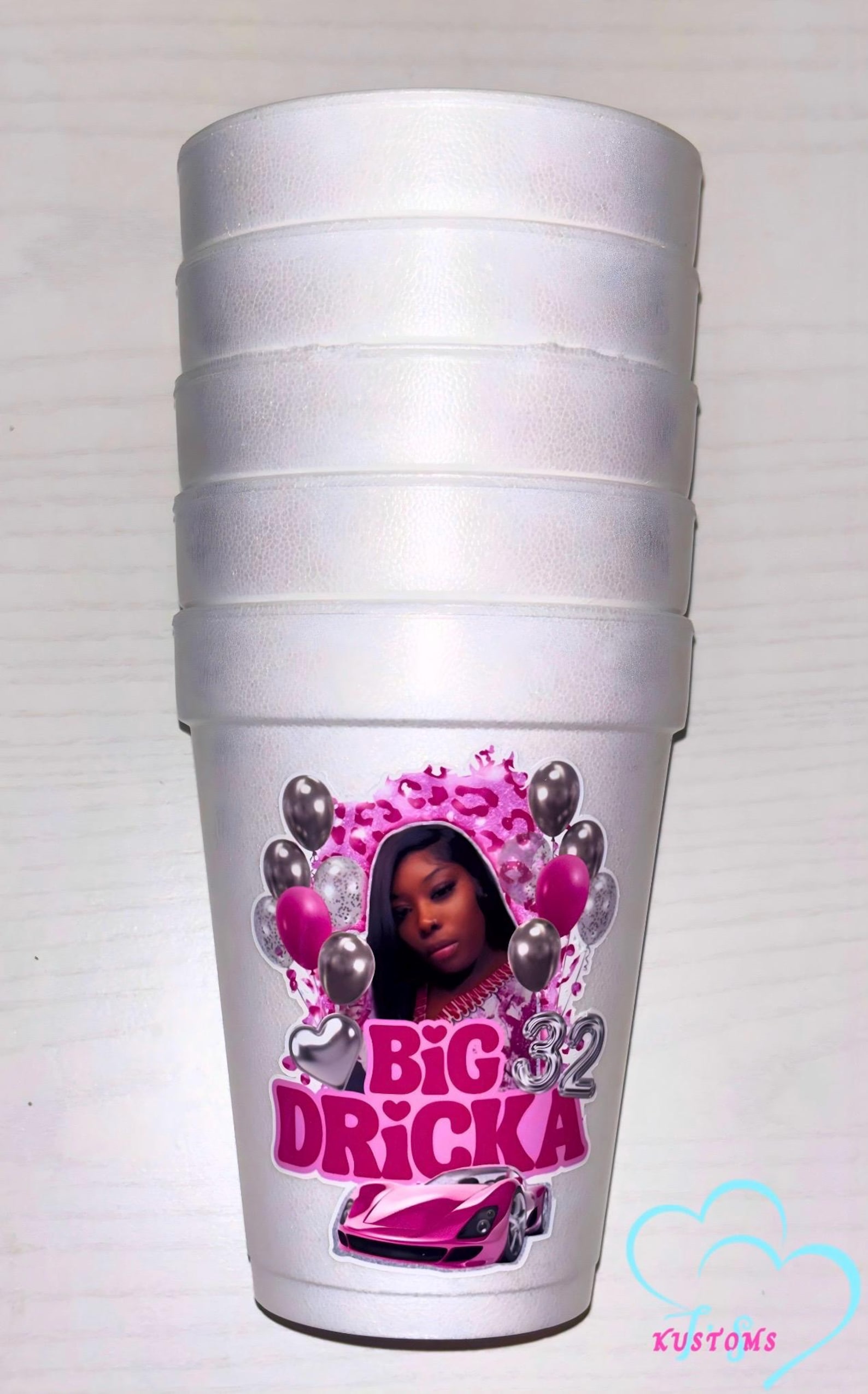 Personalized Styrofoam Cups - Etsy