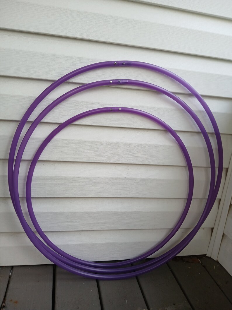 Iris Purple Polypro Hula Hoop, 5/8" Ready to Ship - Etsy