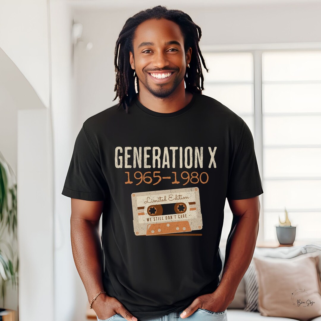 Generation X T-shirt Gen X Shirt Gen X Bday Gift Generation X Gift ...
