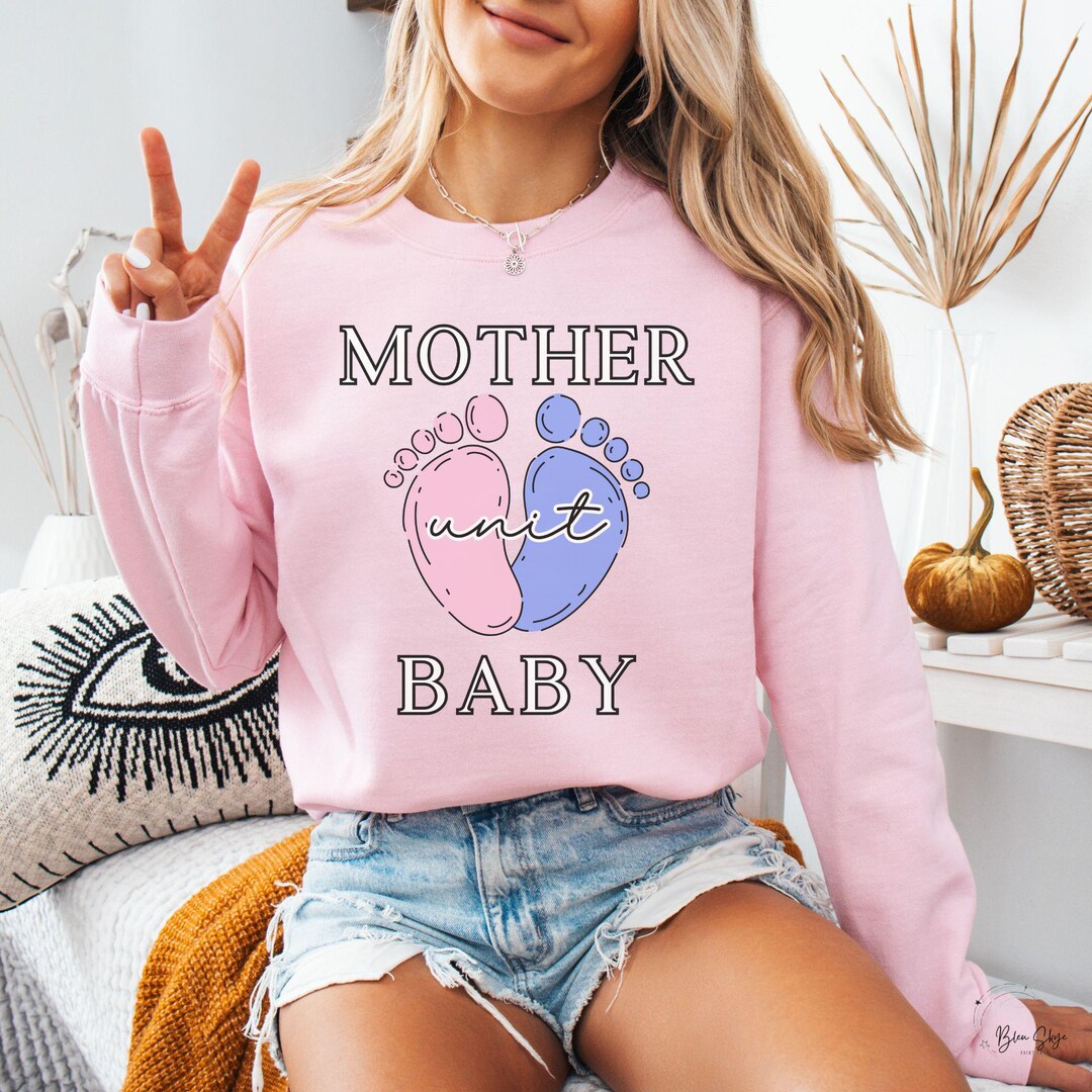 Mother Baby Unit Sweatshirt, Mother Baby Nurse Sweater, Mother Baby ...