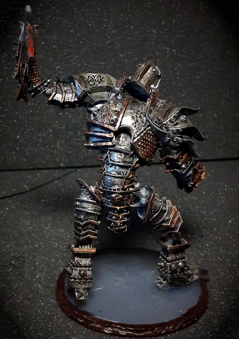 Iron Golem Attacking, 3D Printable Miniature for Dnd, Fantasy ...