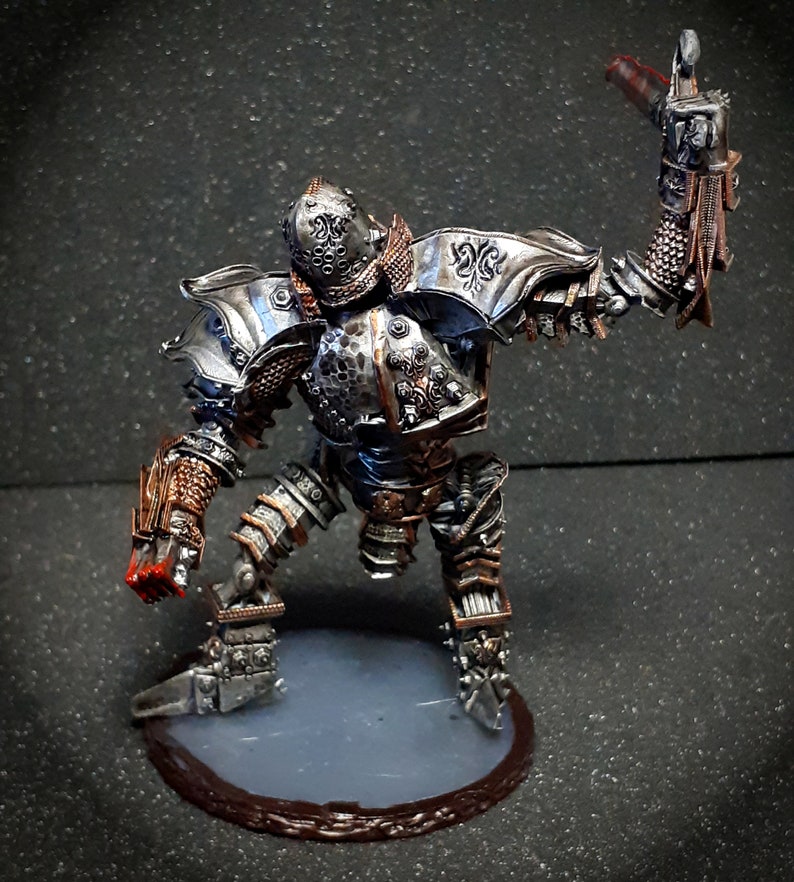 Iron Golem Attacking, 3D Printable Miniature for Dnd, Fantasy ...