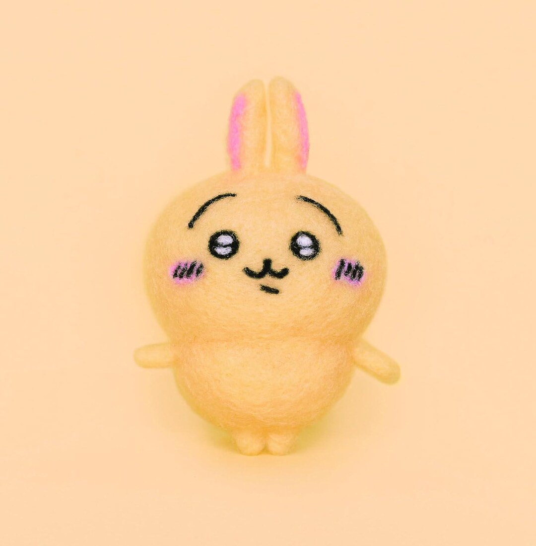 DIY Cute Chiikawa Rabbit Design - Hamanaka - Wool Felt Kit - Cute ...