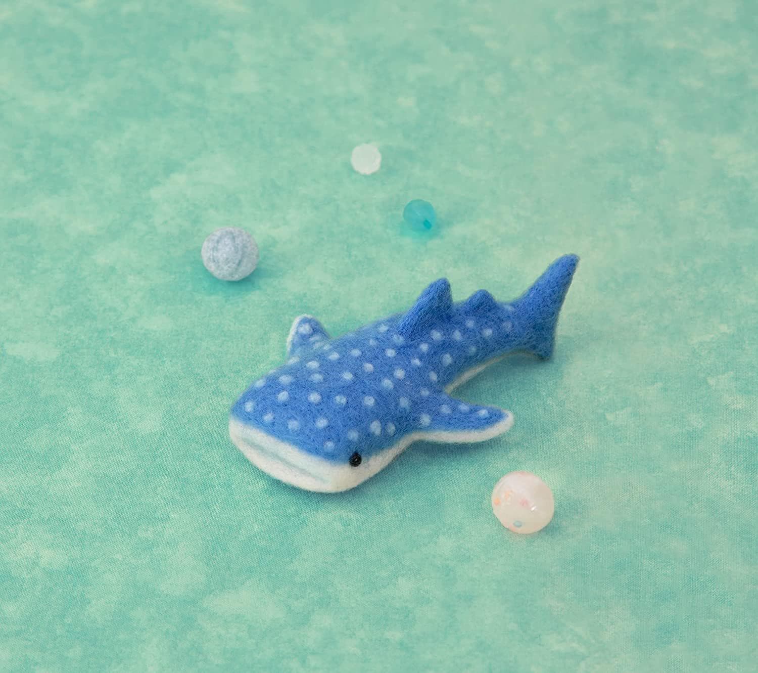 DIY Cute Whale Shark - Hamanaka - Wool Felt Kit - Cute Animal Felt - Etsy