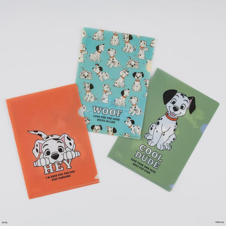 2026 101 Dalmatians: Hobonichi Folder Set of 3 for A6 Size - Stationery ...