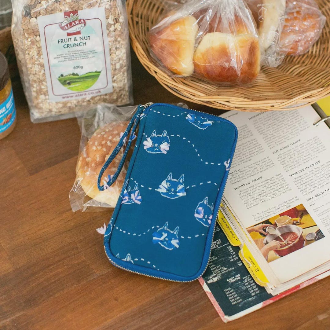 Whisker Cat Small Drawer Pouch - Hobonichi Techo 2026 - Drawer Lineup ...