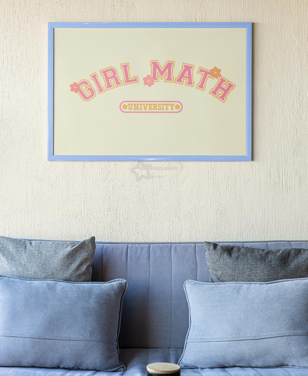 Girl Math, Y2k Poster, Girly Humor, Cute Retro Poster, Y2k Room Decor ...