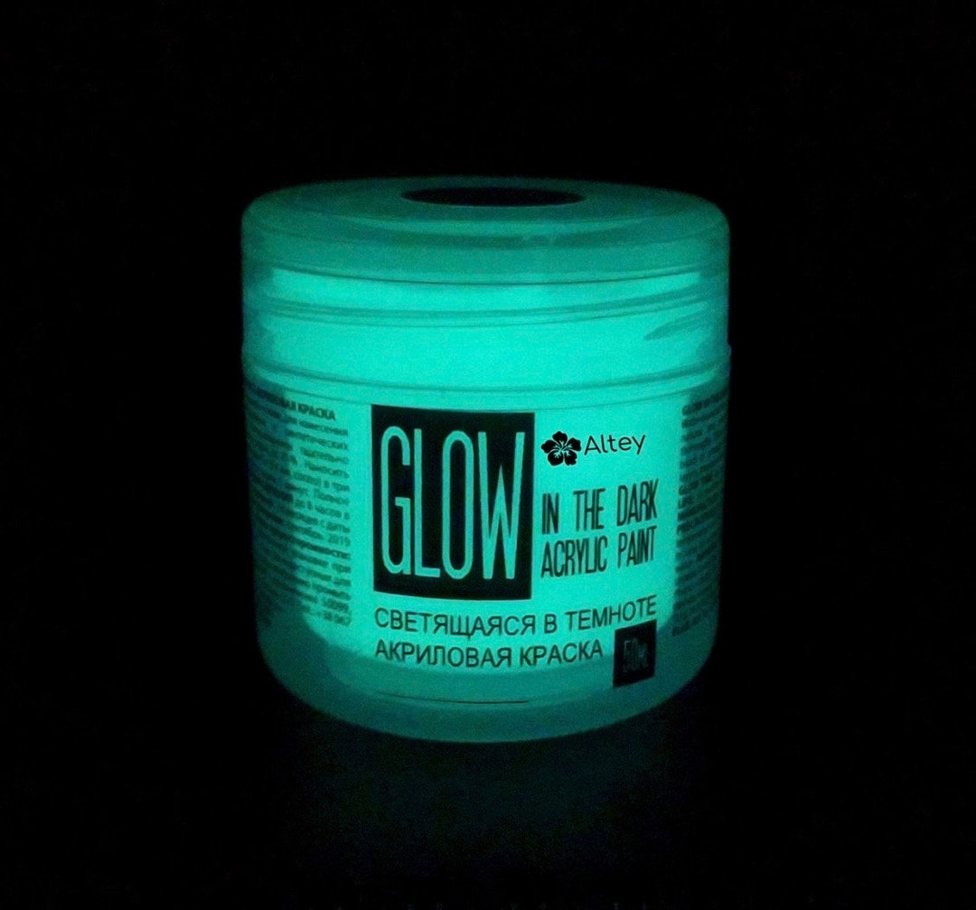Luminescent Paint for Creativity,glow in the Dark,neon Paint, Glow ...