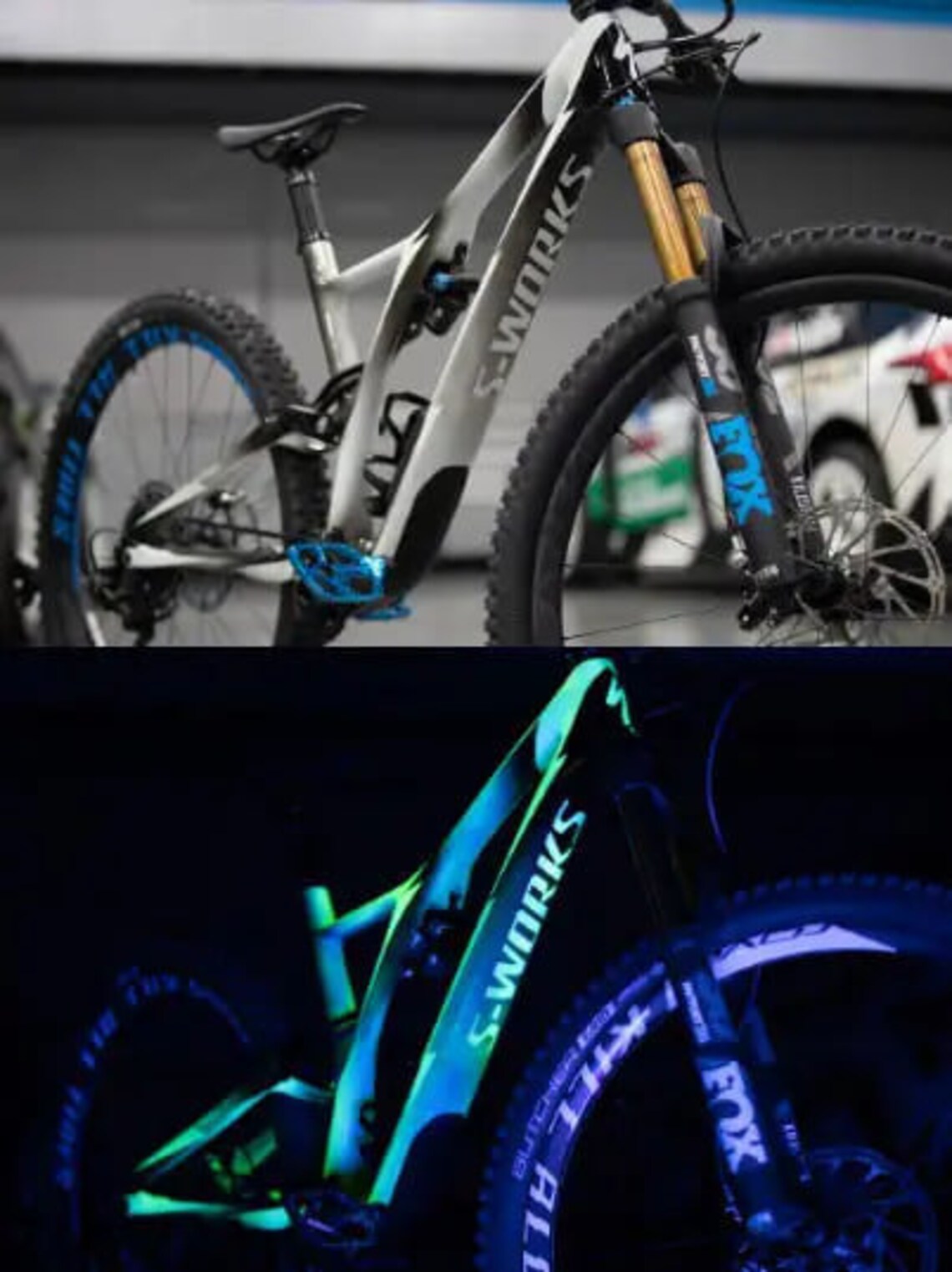 Luminescent Paint, Glow in the Dark for Metal, Glow in Ultraviolet ...