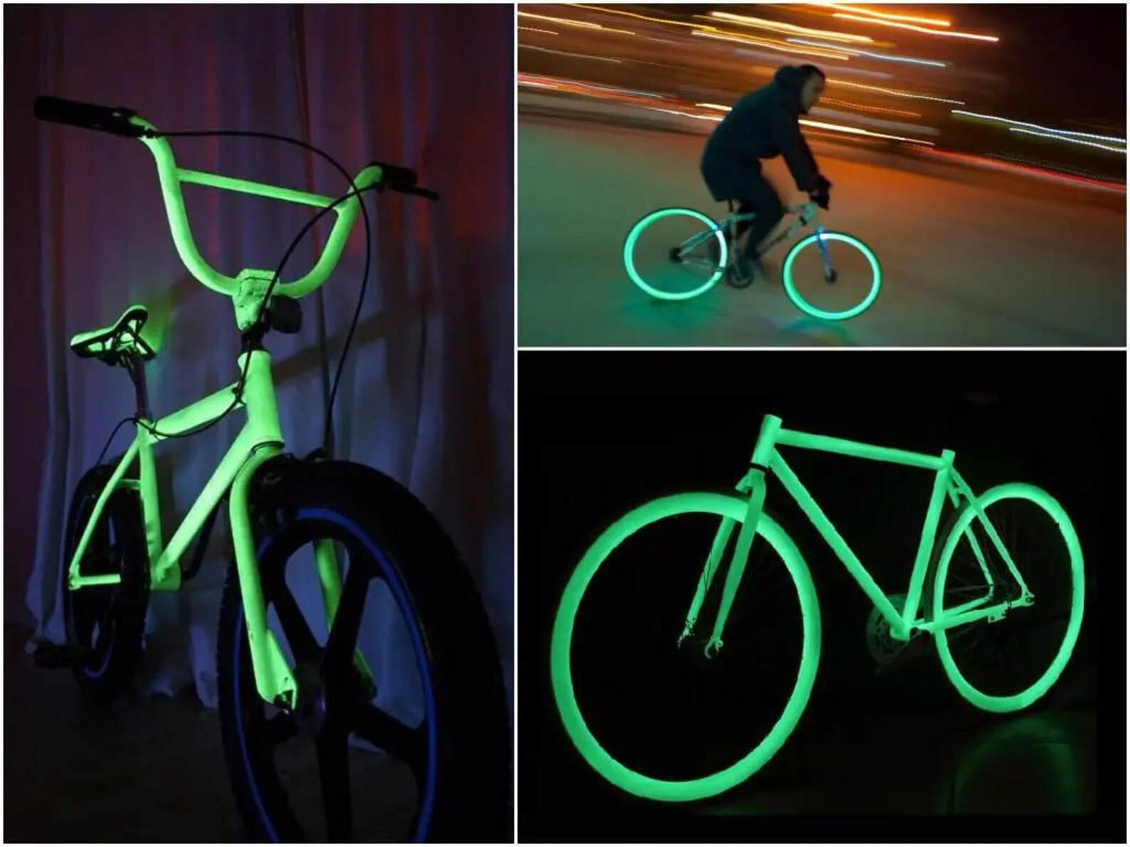 Luminescent Paint, Glow in the Dark for Metal, Glow in Ultraviolet ...