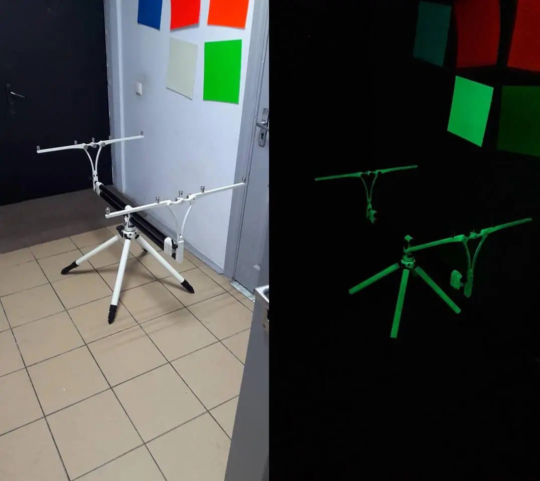 Luminescent Glow in the Dark Fishing Paint Neon Fluorescent - Etsy