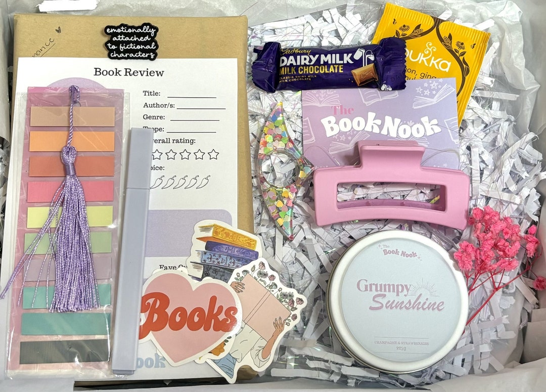 Book Gift Box - Etsy Australia