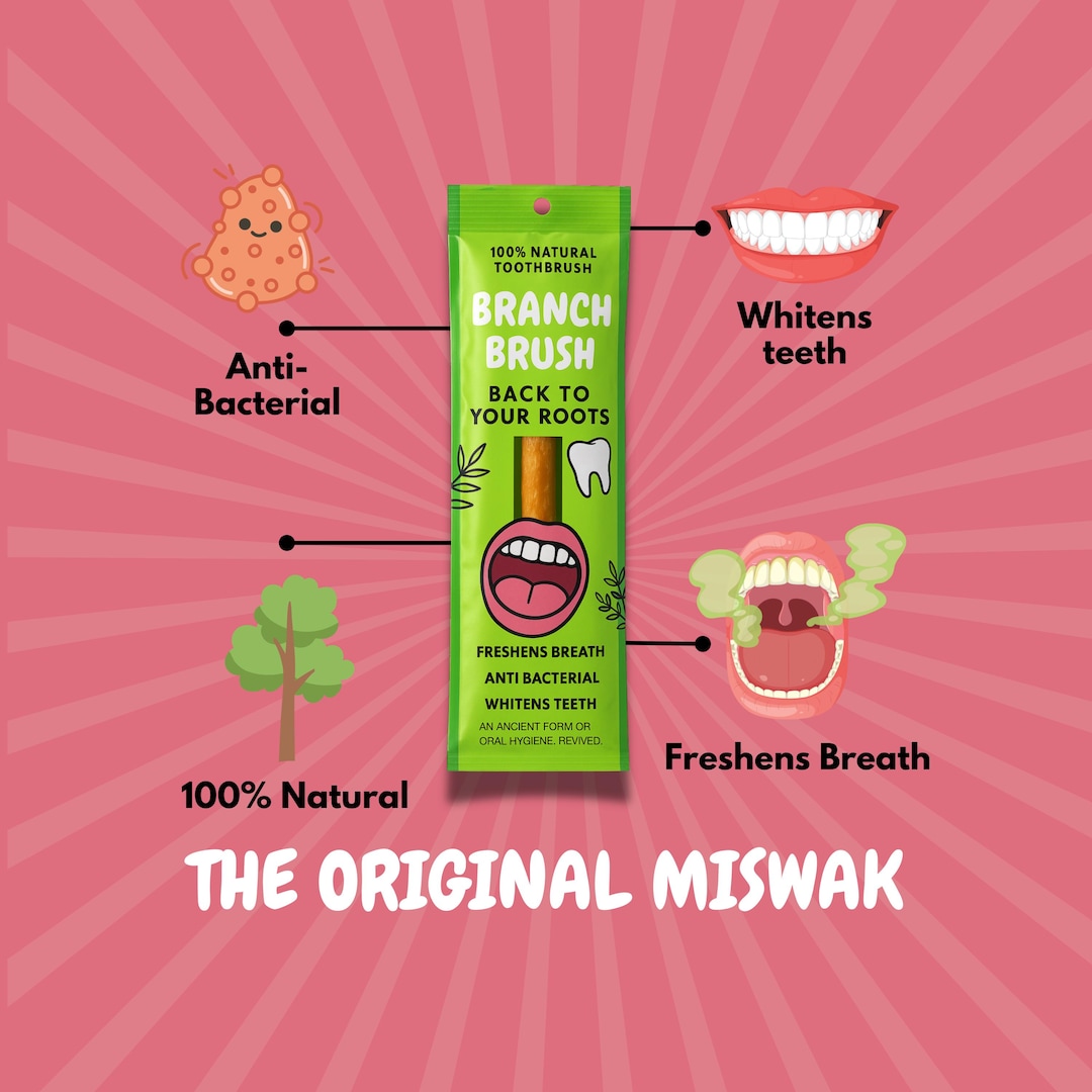 All-natural Miswak Stick: Organic Toothbrush by Branch Brush - Etsy