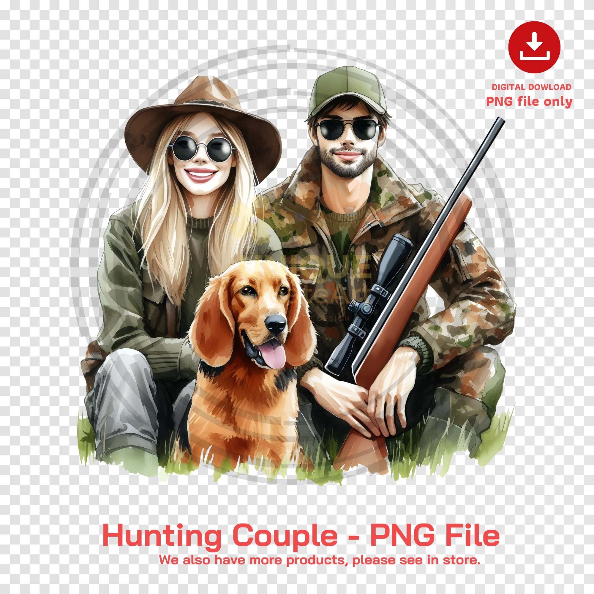 Hunting Couple Png, Romantic Couple Png, Valentine Clipart, Valentine ...