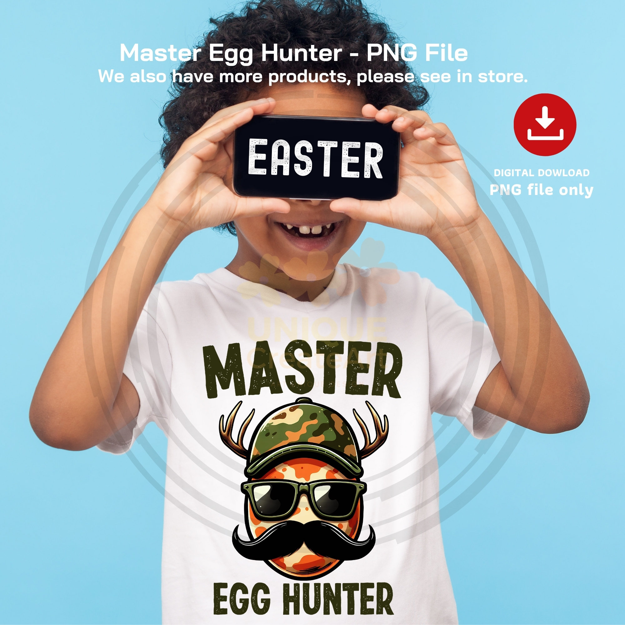 Master Egg Hunter Png, Egg Hunter Png, Funny Easter Hunting Png, Easter ...