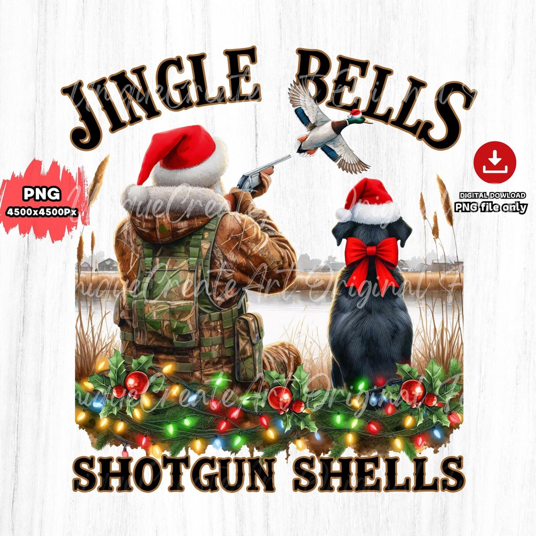 Christmas Duck Hunting PNG, Santa Labrador (digital Download) - Etsy