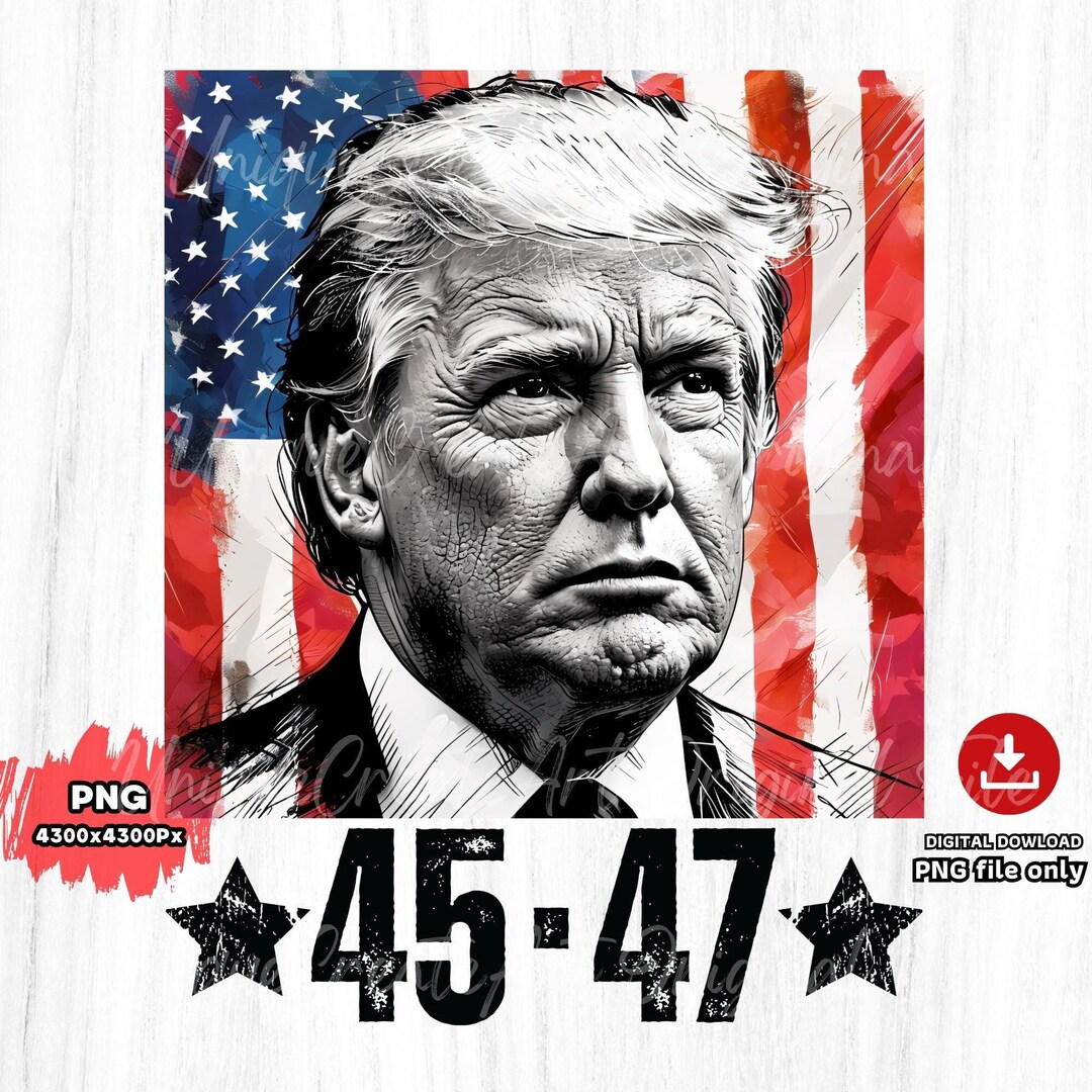 45 47 Png, Trump Png, President Png, Trump 45 47 President Png ...