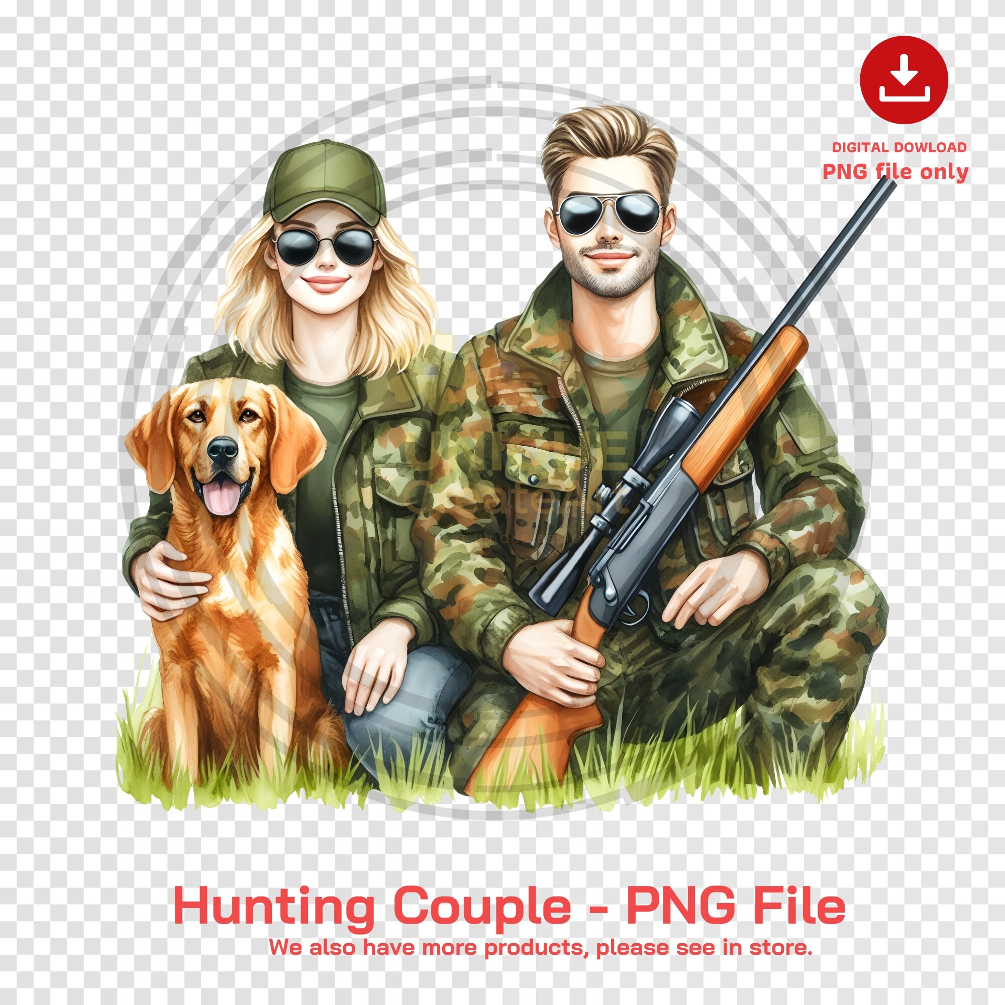 Hunting Couple Png, Romantic Couple Png, Valentine Clipart, Valentine ...