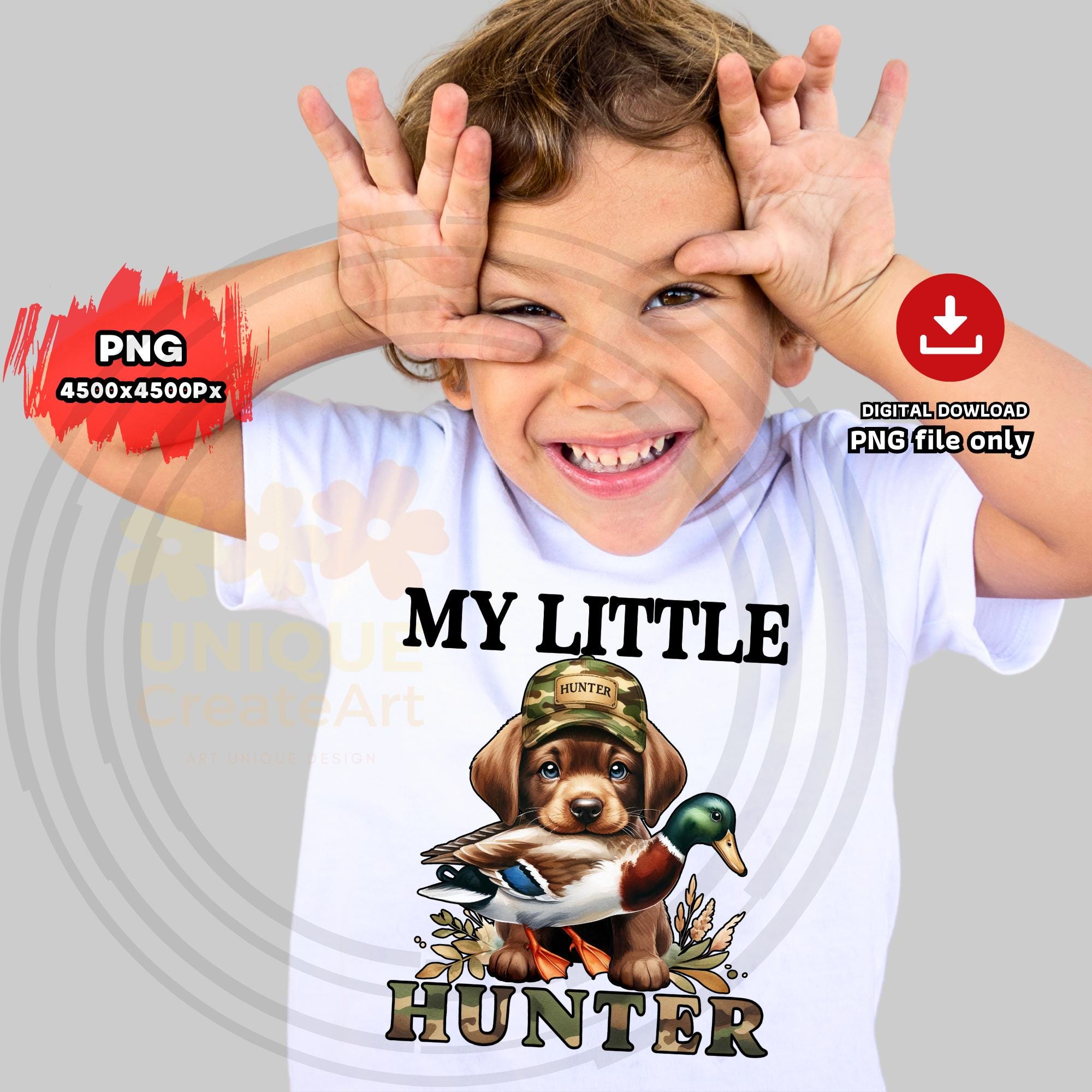 Little Hunter Puppy PNG, Duck Hunting Sublimation (digital Download) - Etsy