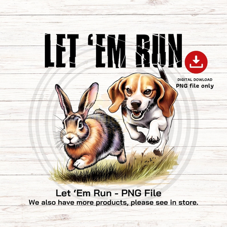 Let em Run Png, Beagle Hunting Rabbit Png, Rabbit Hunting Png, Hunting ...