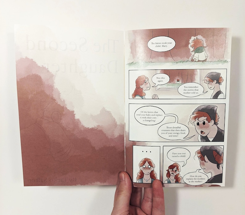 The Second Daughter Mini Comic Zine - Etsy