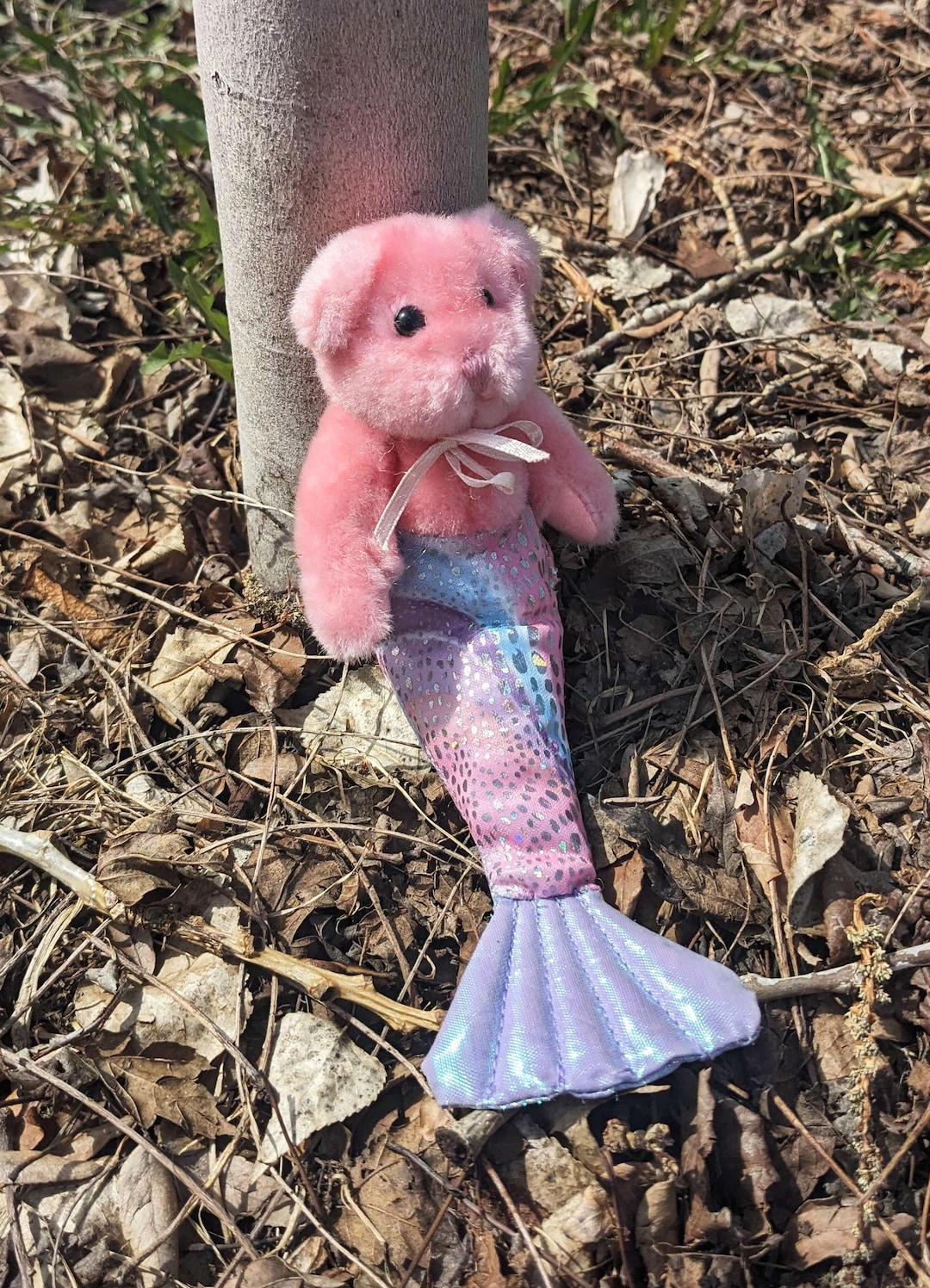 Mermaid Bear Chimera Plush - Etsy