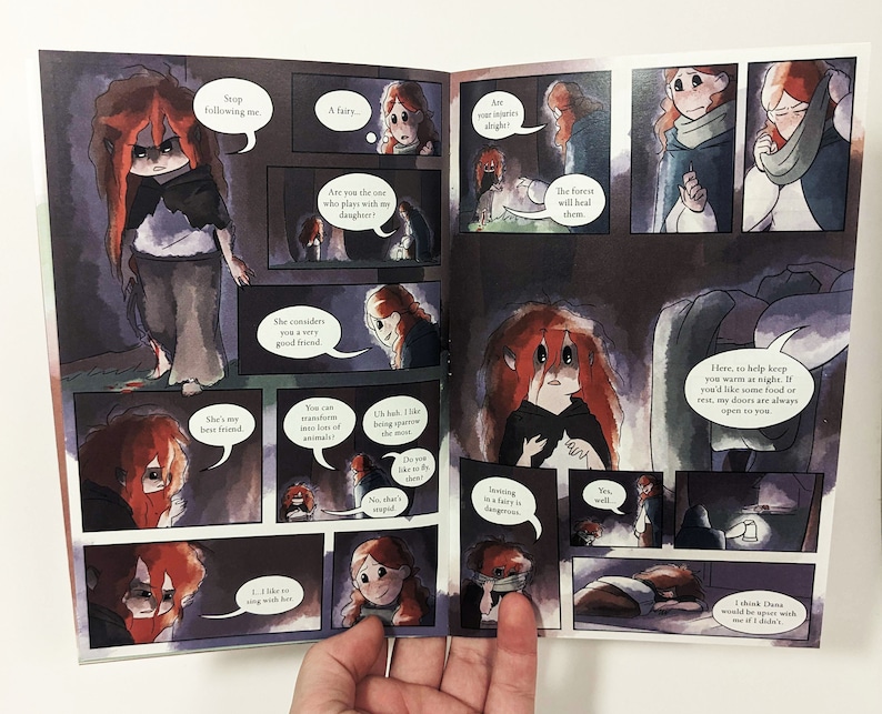The Second Daughter Mini Comic Zine - Etsy