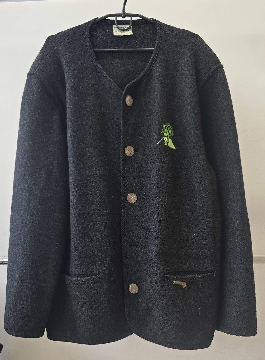 Mens Traditional Clothing Austrian Wool Blazer Vintage Oktoberfest ...