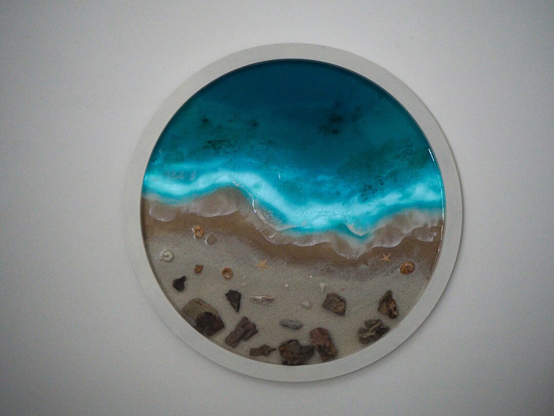 Glow in the Dark Home Decor, Luminescent Wall Hanging, Modern Boho Sea ...