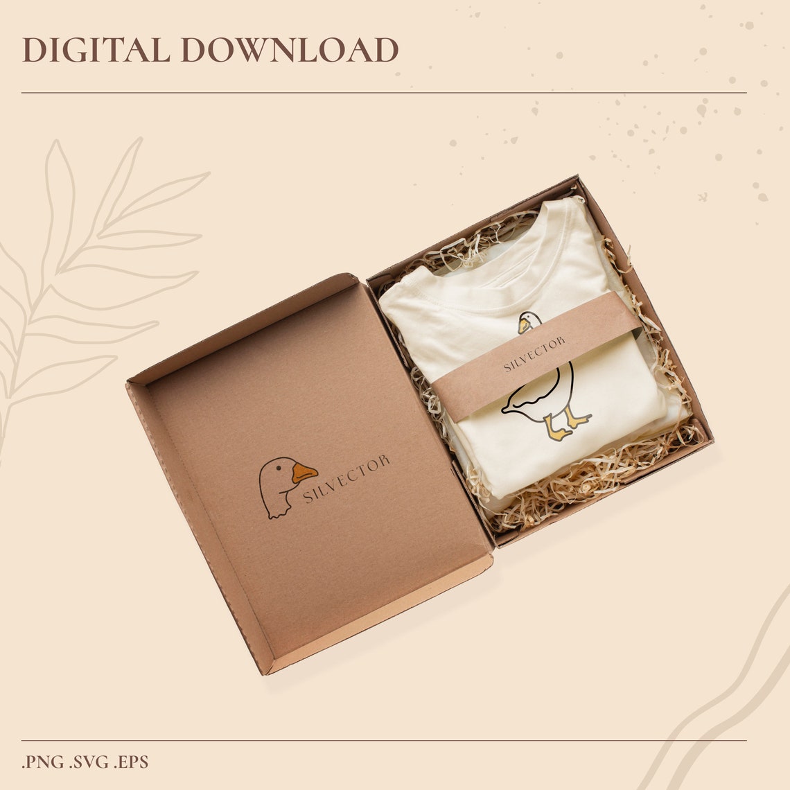 Goose, Goose Character, Goose Illustration, Cute Goose, Goose Vector ...