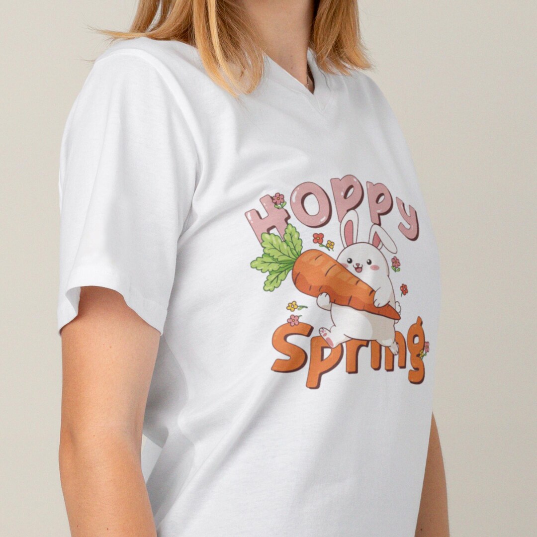 Hoppy Spring PNG Happy Spring PNG Digital Download – Perfect for Crafts ...