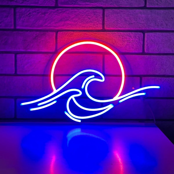 Sunset Neon Sign - Etsy