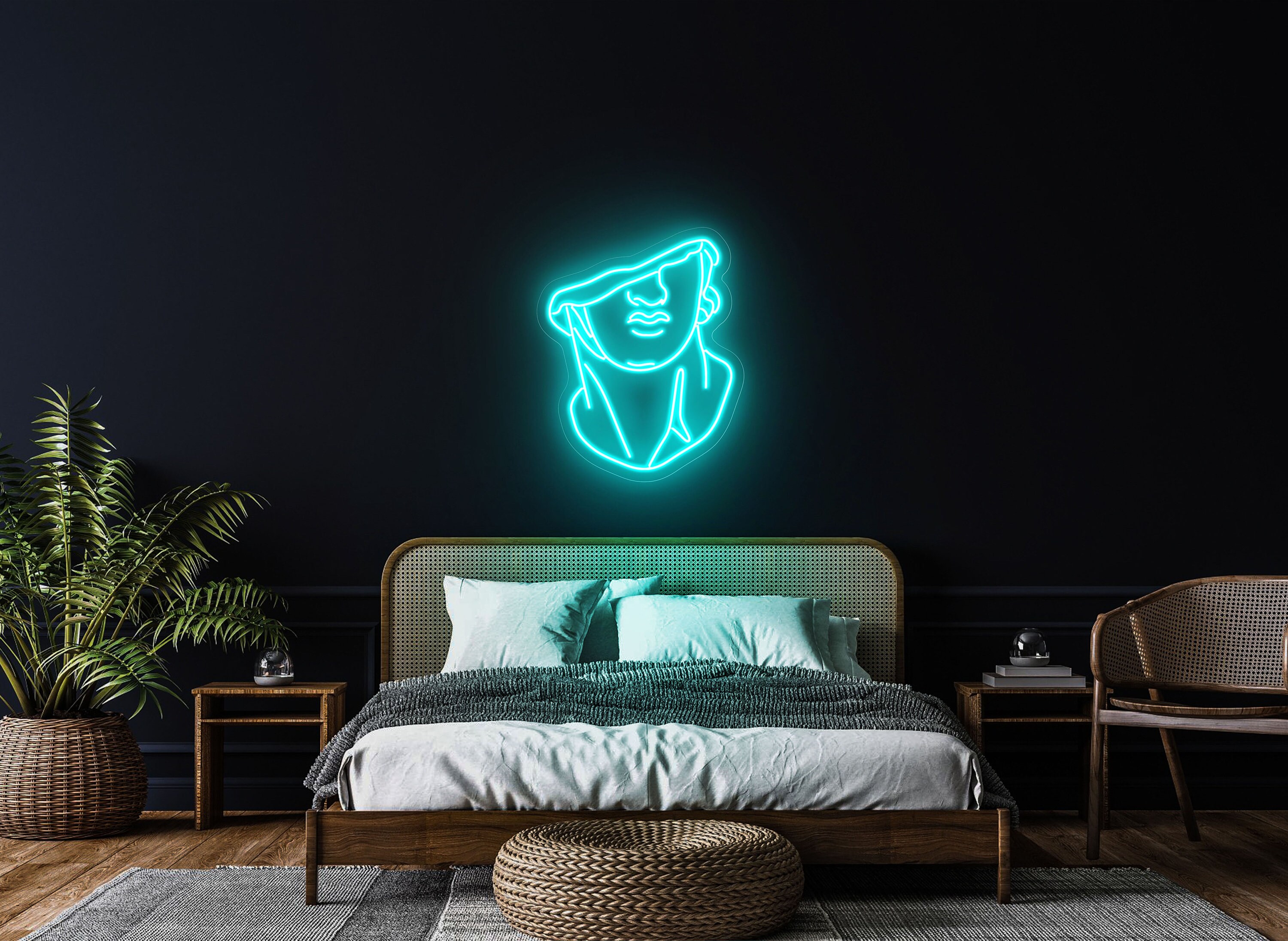 Ancient Greek Sculptures Neon Neon Sign Greek David Neon - Etsy