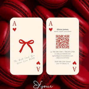 Minimalist QR Code Business Card Template: Elegant, Modern Design ...