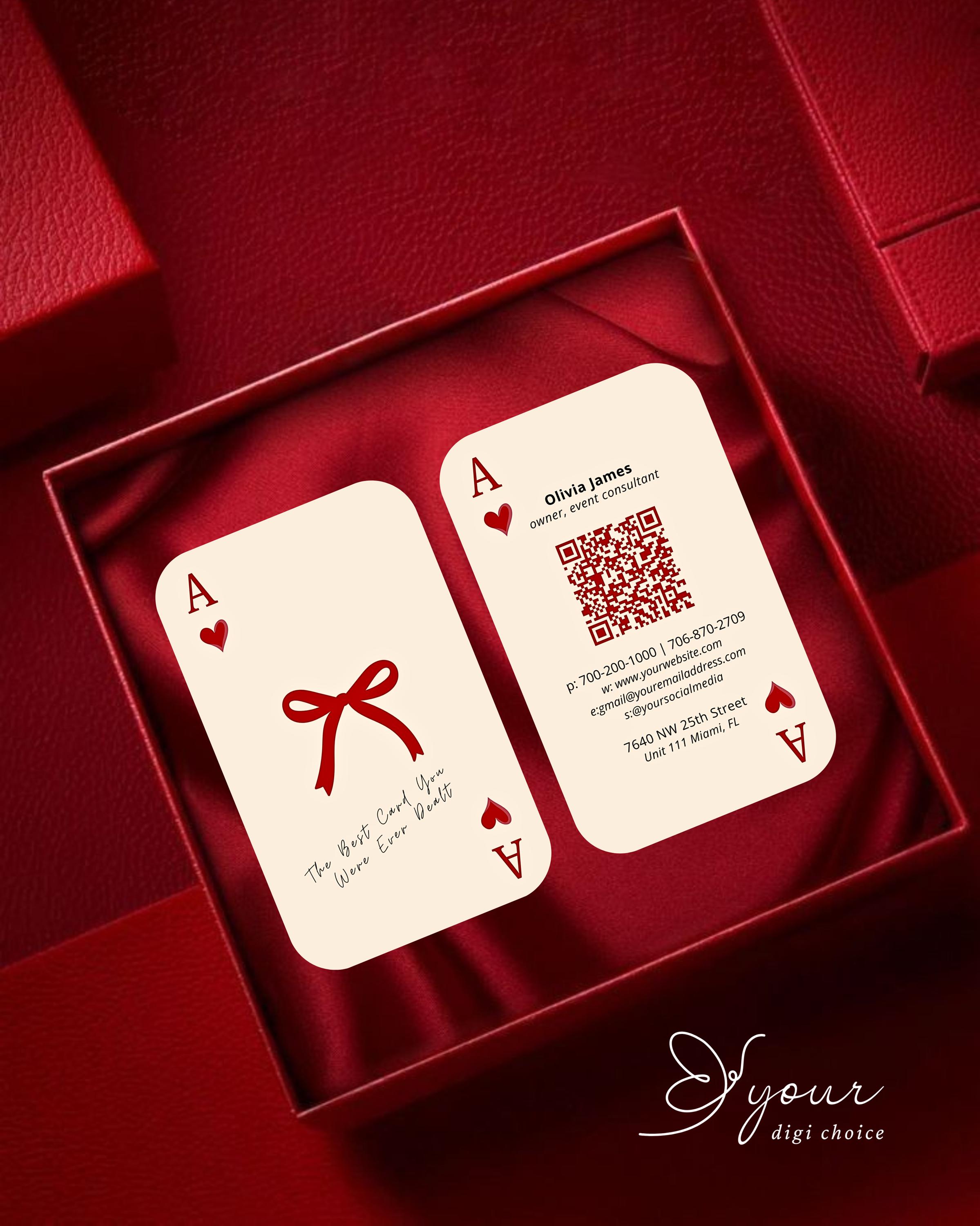 Minimalist QR Code Business Card Template: Elegant, Modern Design ...