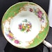 Vintage Paragon Double Warrant Green "rockingham" Teacup and Saucer Set ...