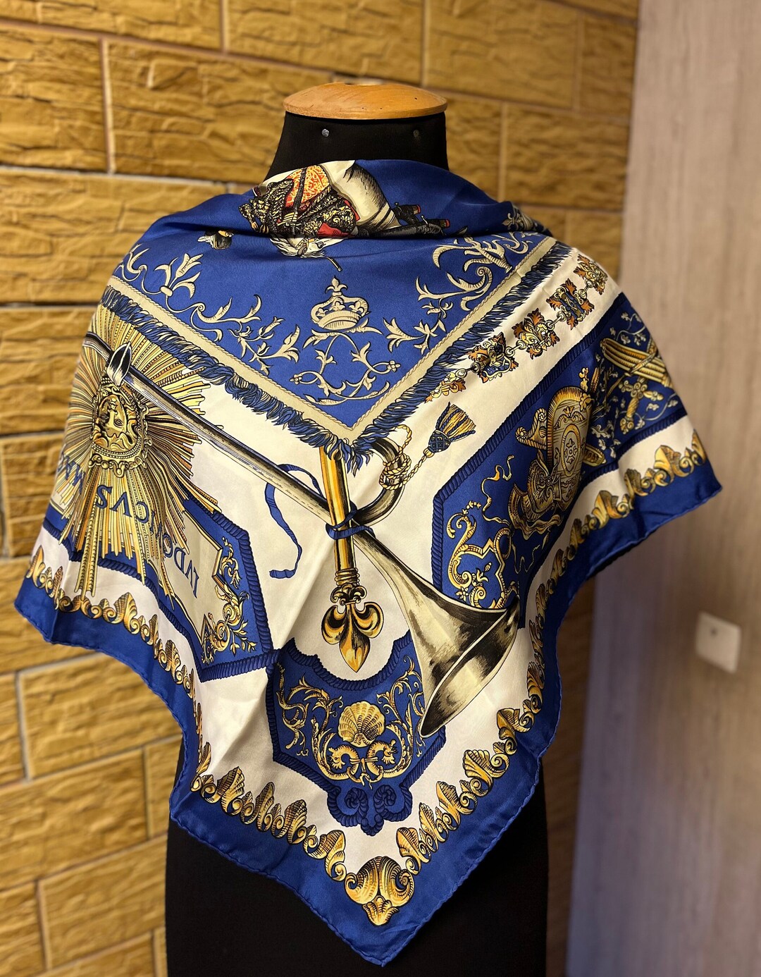 Hermes Ludovicus Magnus XIV Vintage Silk Scarf - Etsy