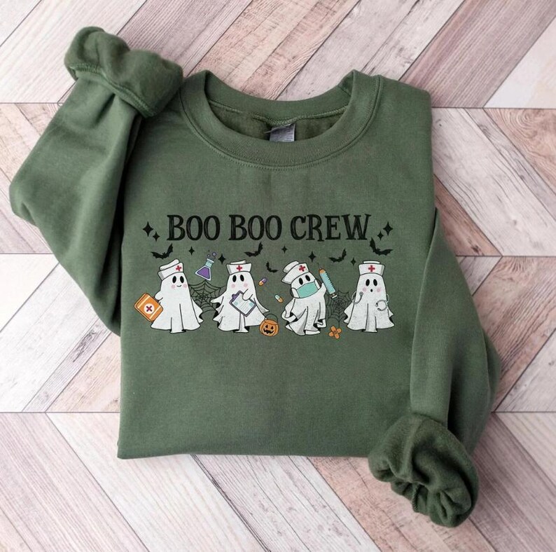 DTF Transfer Ready to Press Boo Boo Crew - Etsy