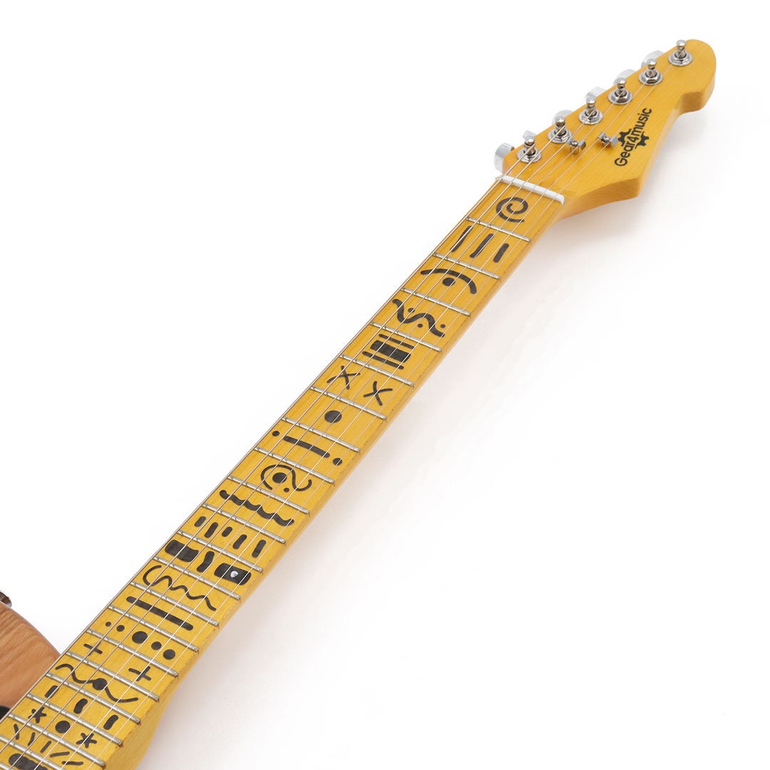Fretlook Insane - Inlay Stickers for Acoustic and Electric Guitar ...