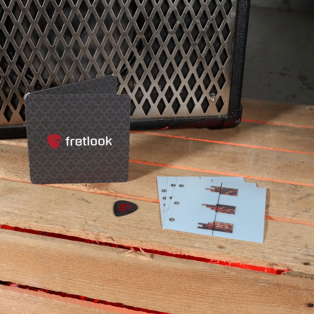 Fretlook Scratches Inlay Stickers for Acoustic and Electric Guitar ...