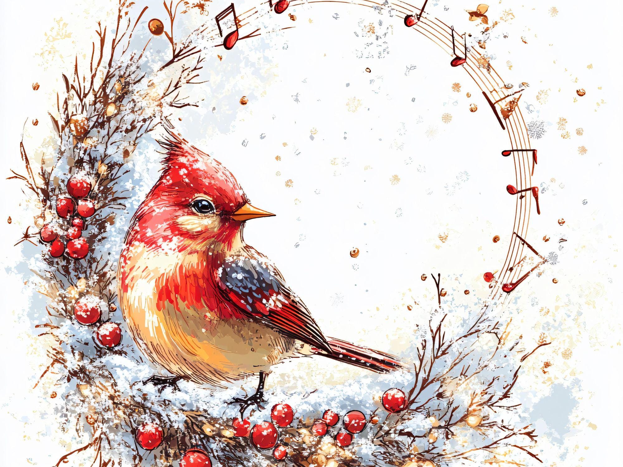 Christmas Junk Journal Digital Papers, Winter Backgrounds for ...