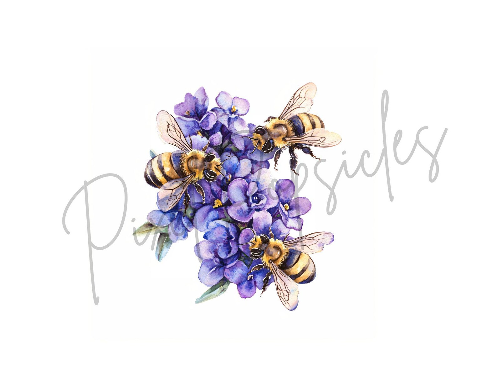 Watercolor Bees Clipart: Honey Bee, Beehive Art (digital Download) - Etsy