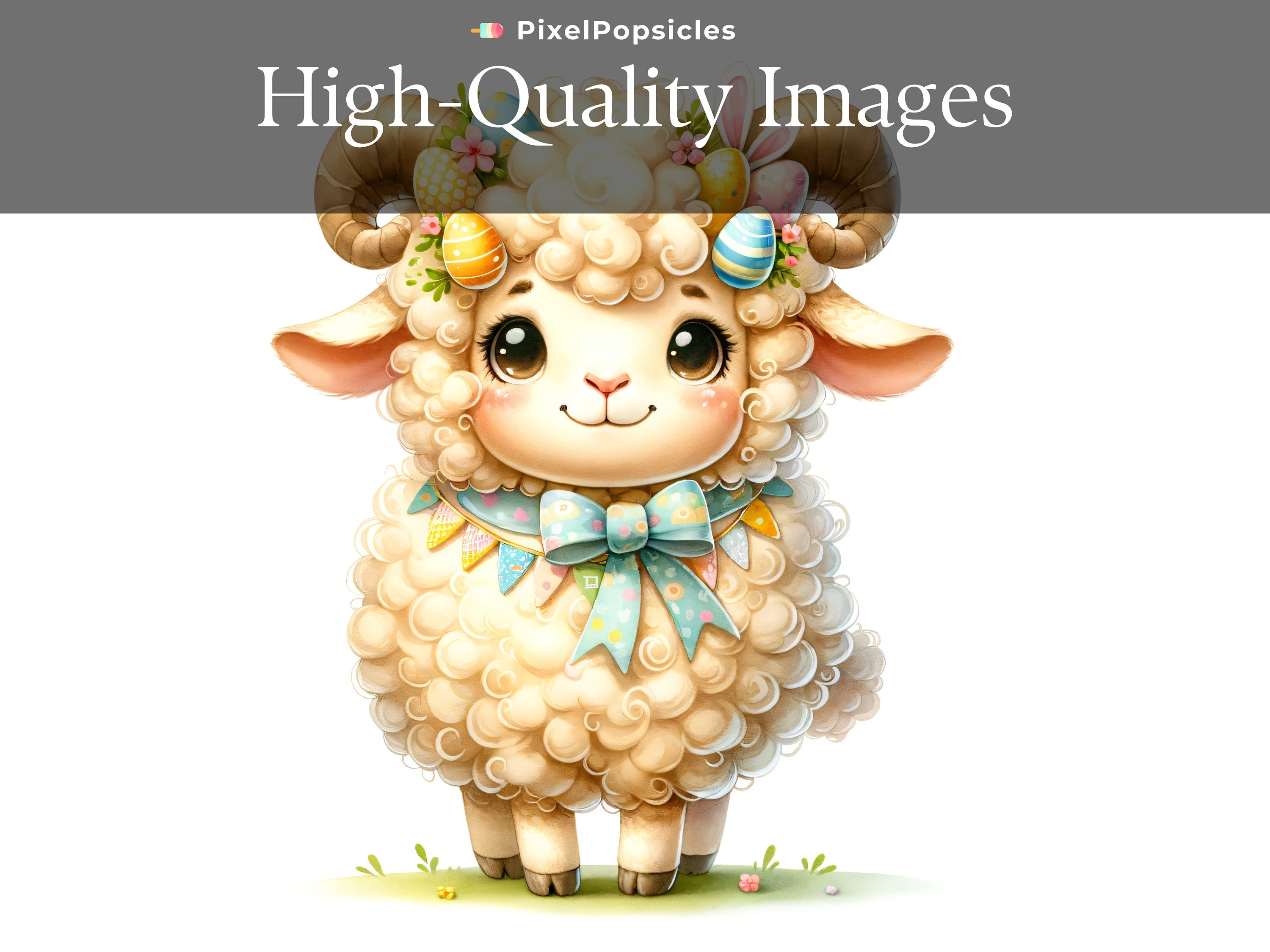 11 Cute Easter Sheep Png, Easter Lamb Clipart Png, Scrapbooking, Card ...