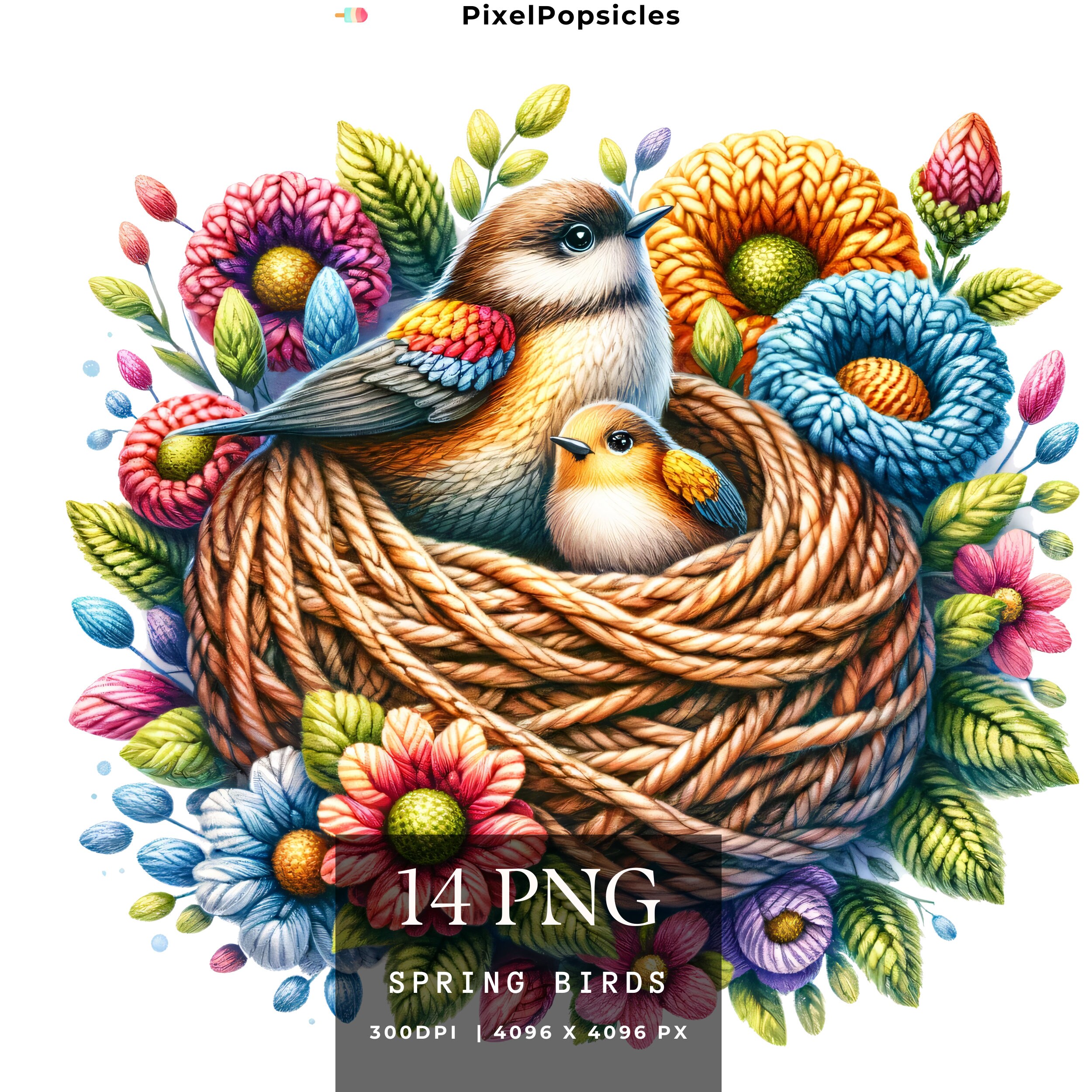 14 Cute Spring Birds Png, Cute Birds Clipart Png, Scrapbooking, Card ...